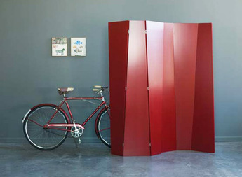 Modern folding screen